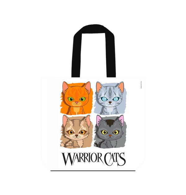 Warrior Cats - Four Cats - Canvas Tote Bag